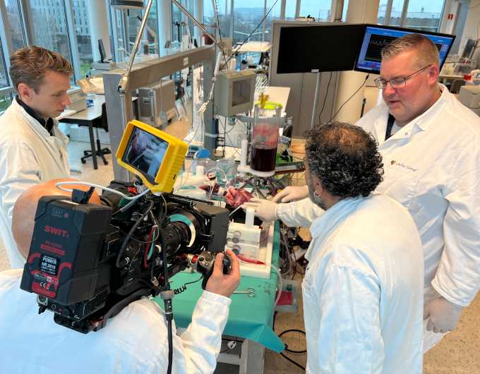 A visit from national television | LifeTec Group