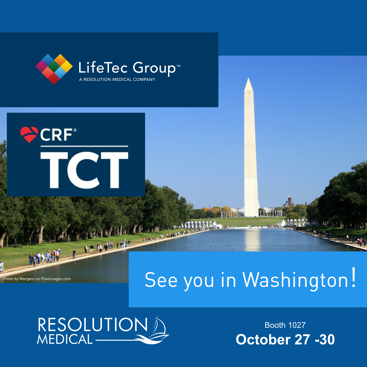 Meet us at TCT - Washington | LifeTec Group